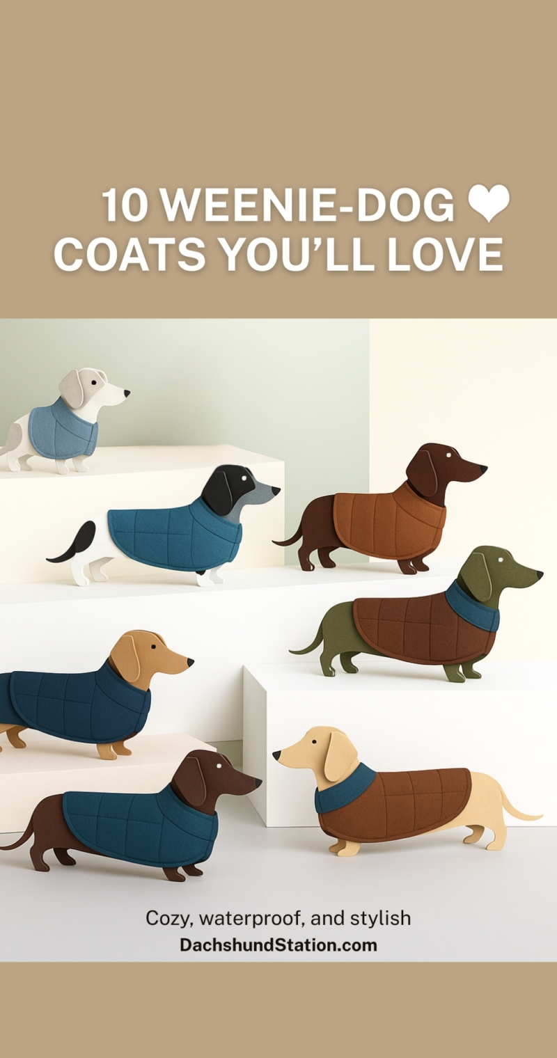 Top Dachshund Coats That Actually Fit! - Dachshund Station