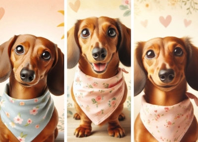 Cute Spring Dachshund Wallpaper For Your Phone